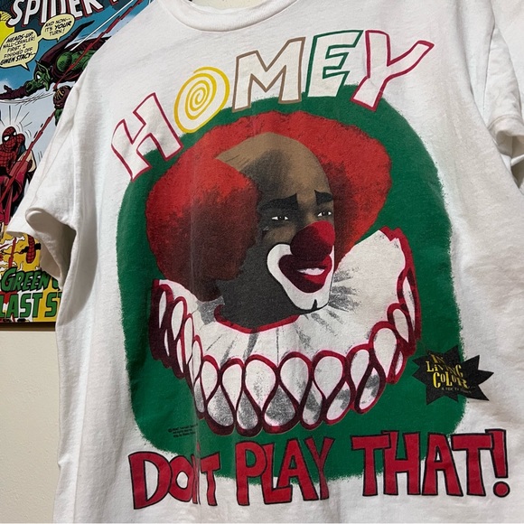 Shirts | In Living Color Homey D Clown Promo 199 Vintage Tee Shirt Mens ...